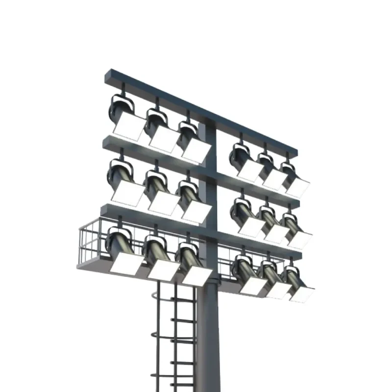 Stadium Mast Light Pole | 15-45m, EN 12193 Tournament | Inlux Solar