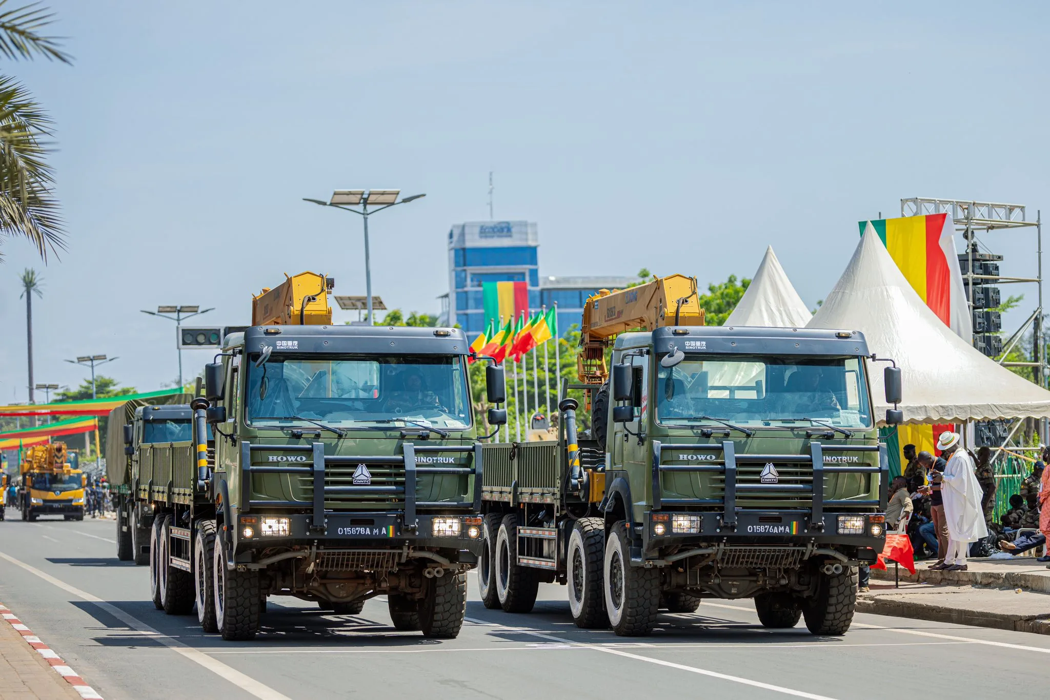 Le défilé de la fête nationale du Mali met en lumière la coopération ...