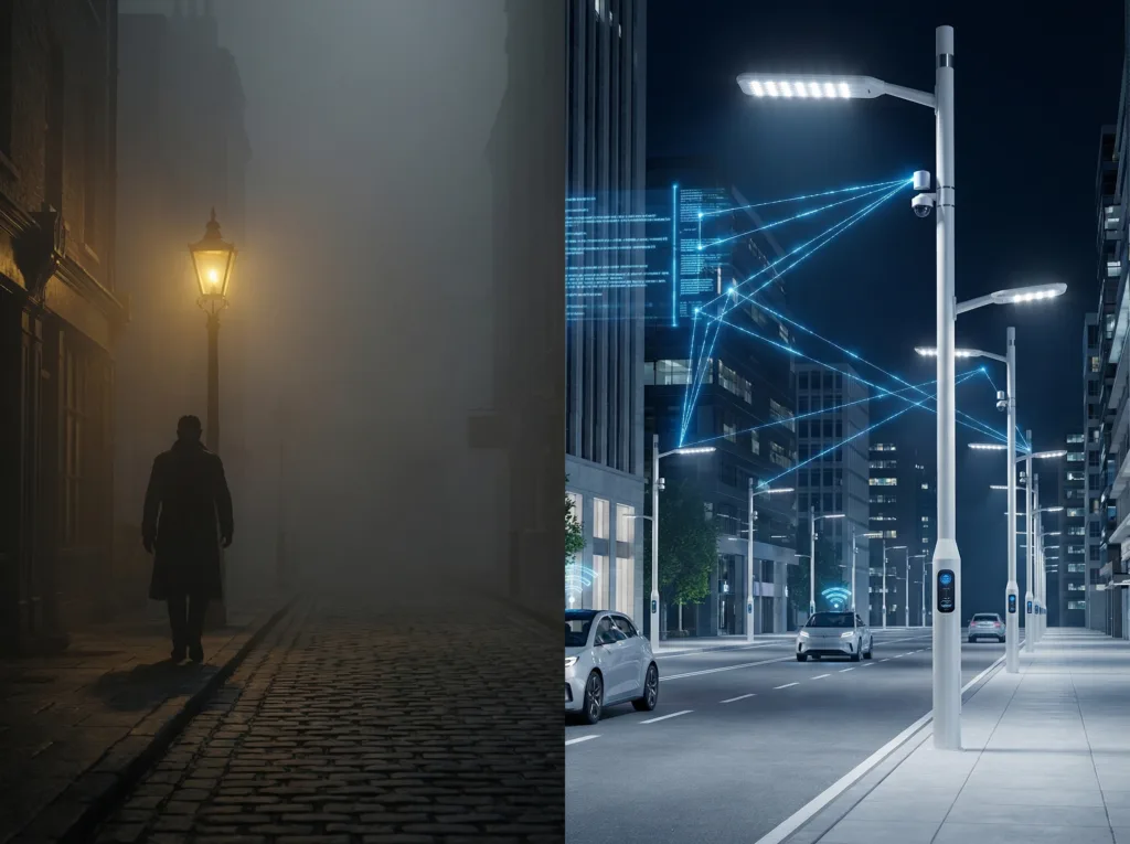 The Evolution of Street Lighting: From 1417 to IES Security Standards