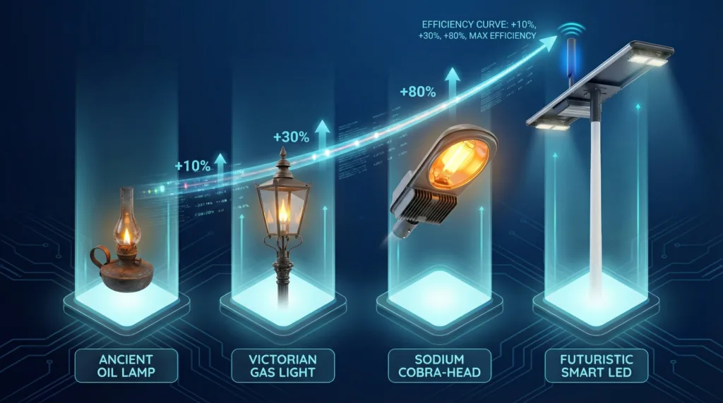 The Evolution of Street Lighting: From 1417 to IES Security Standards